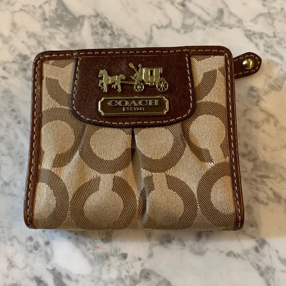 Coach | Bags | Coach Classic C Jacquard Wallet | Poshmark
